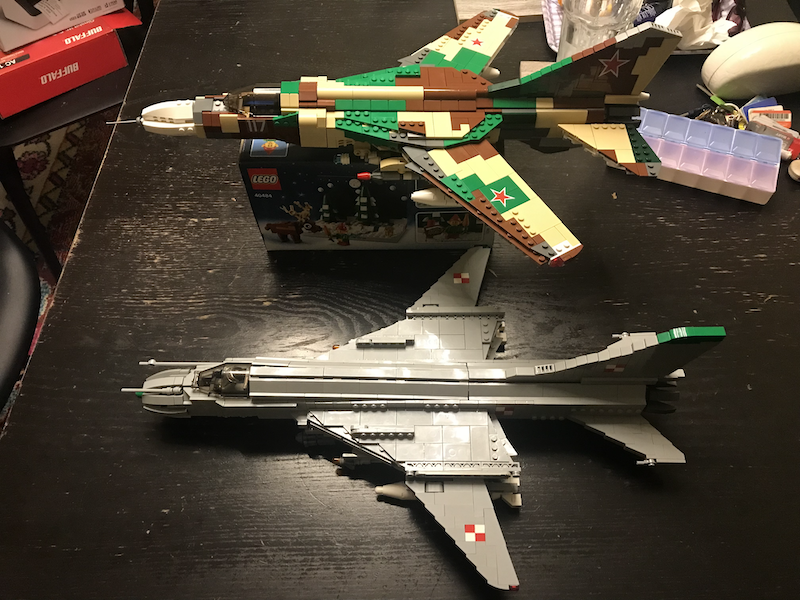 LEGO MOC Mikoyan Gurevich MiG-23MF in gray and VVS Schemes... by Free ...