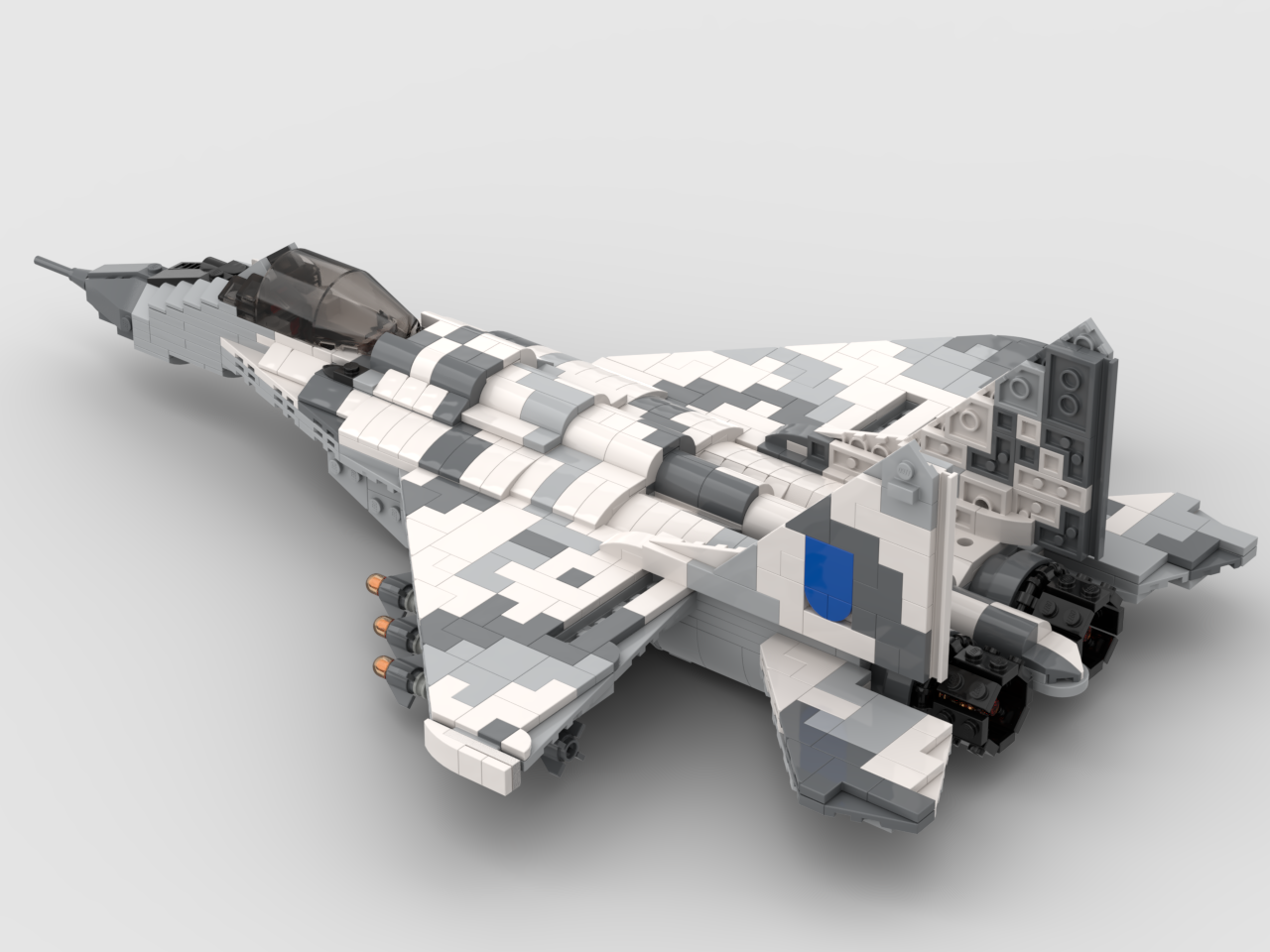 LEGO MOC MiG-29 Fulcrum "The Ghost of Kyiv" by BatMetalHeadAFOL ...